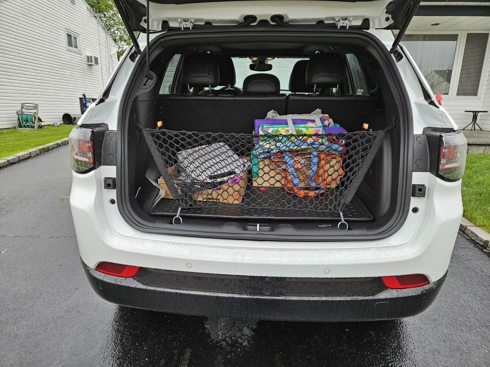 Trunk Envelope Style Cargo Net for JEEP COMPASS PATRIOT RENEGADE 2007 ...