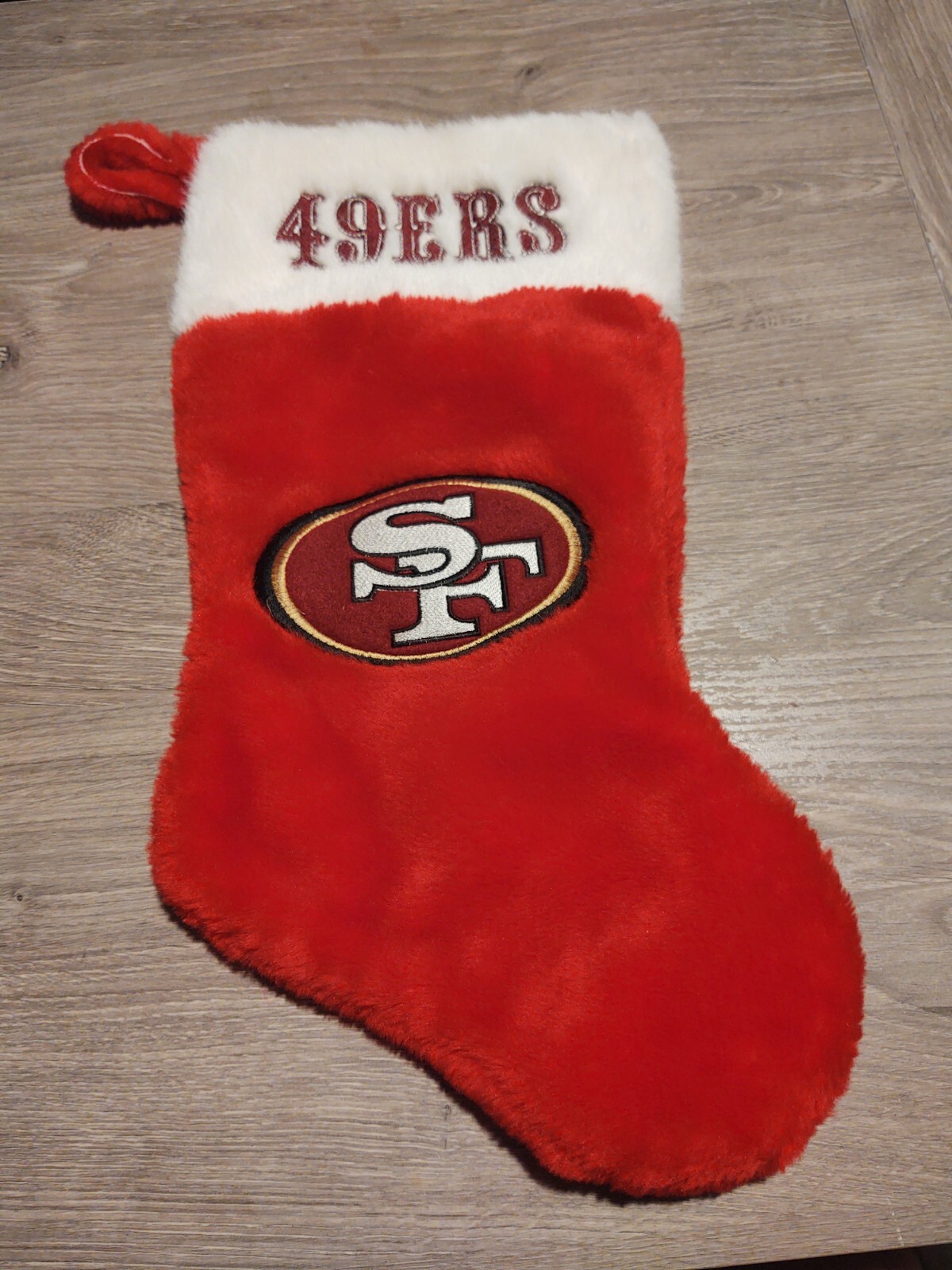 Vintage Embroidered Patch San Francisco 49er Christmas Stocking | eBay