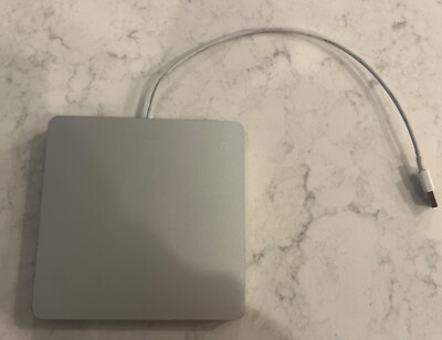 Apple USB SuperDrive A1379 External Drive CD DVD Mac Compatible TESTED ...