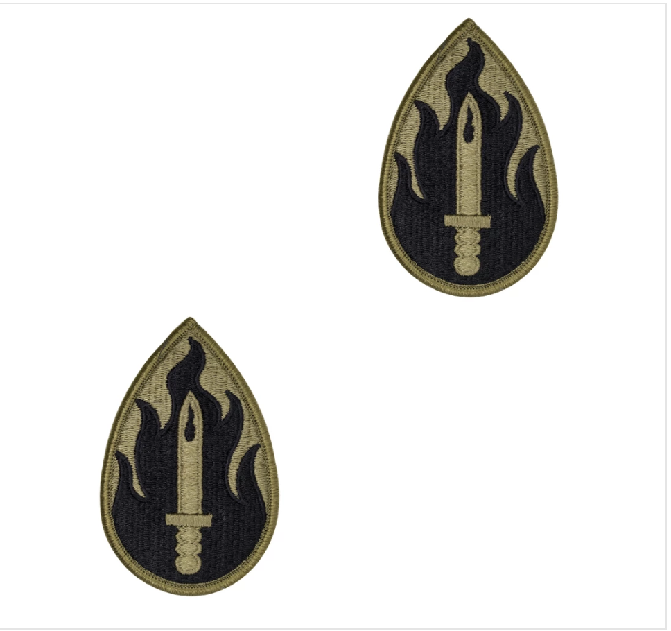 GENUINE U.S. ARMY PATCH: 63RD REGIONAL SUPPORT COMMAND - EMBROIDERED ON ...