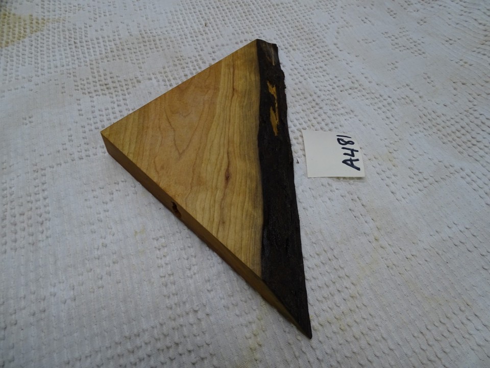 # A481 rustic wooden corner self live edge sanded and sealed with ...