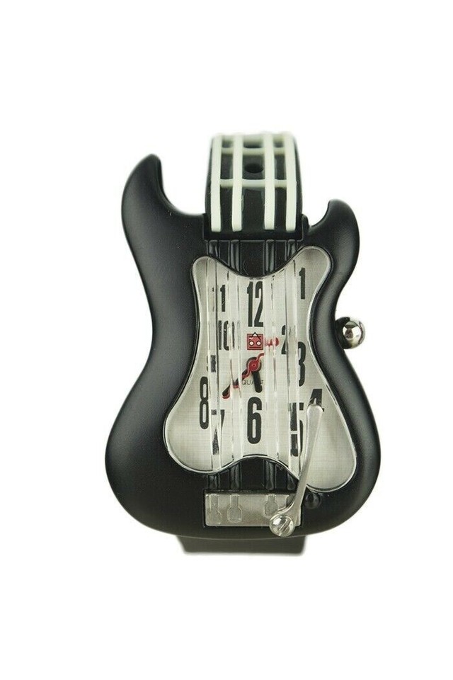 Rock & Roll Guitar Watch Glow in the Dark Strap Unisex Awesome by Kool ...