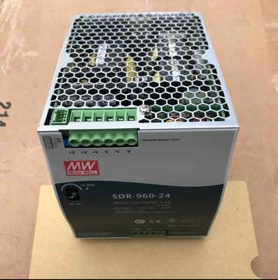 1pc New MEAN WELL Rail Switching Power Supply SDR-960-24 ( 24V 40A ) | eBay