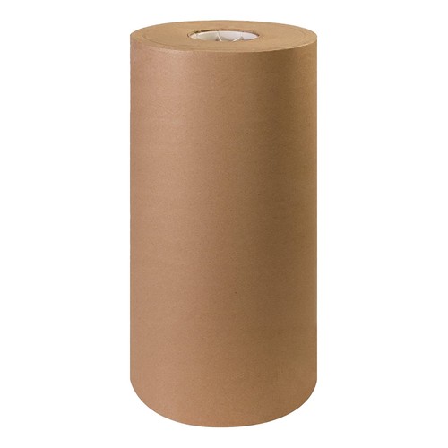 Shipping Paper Rolls Kraft, 18" x 900' 1-Pack | Recycled Paper Roll for ...
