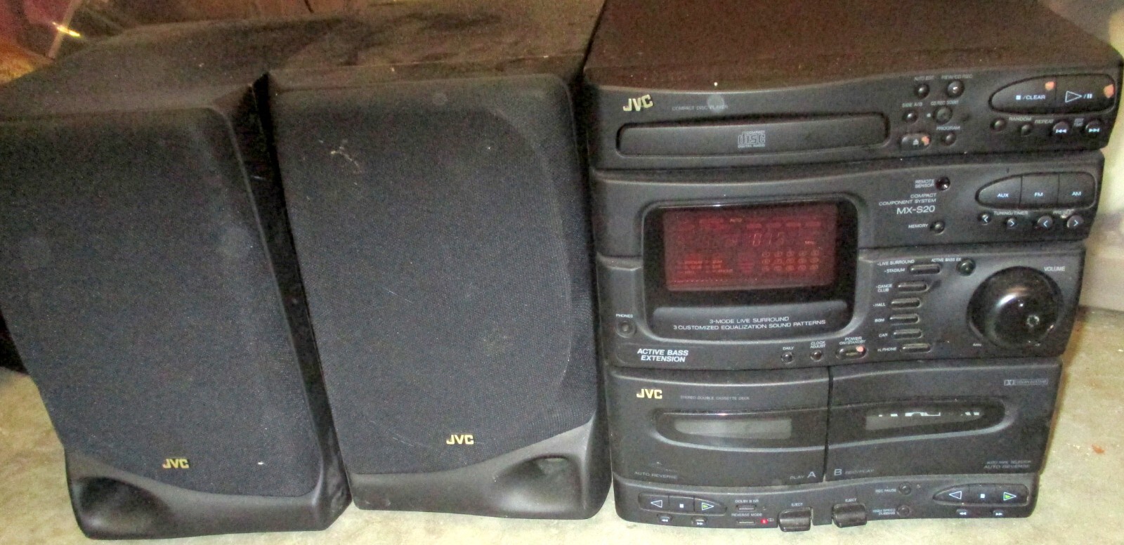 JVC CA- S20 BK Stereo | eBay