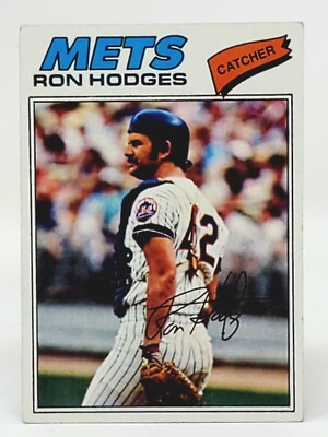 1977 Topps #329 Ron Hodges New York Mets | eBay