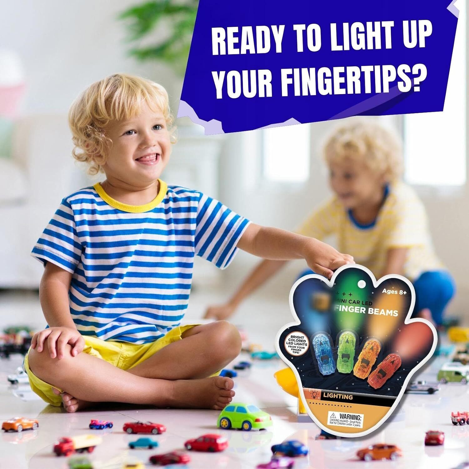 4 Pieces Set Mini Car Led Finger Lights | eBay