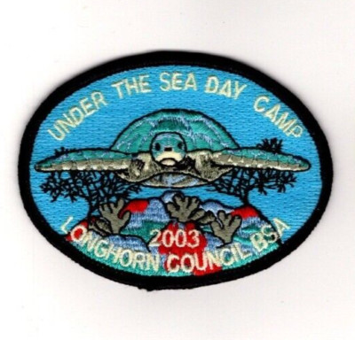 Longhorn Council Hurst Texas, 2003 Day Camp Patch | eBay