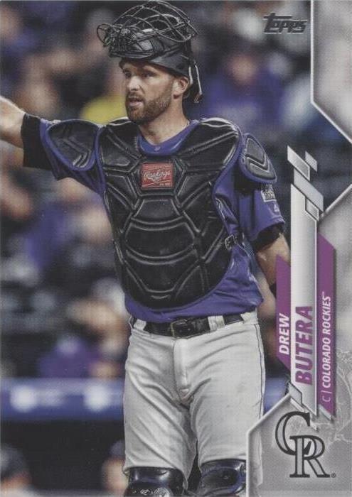 2020 Topps Update Series - Drew Butera #U-72 Advanced Stats /300 for ...