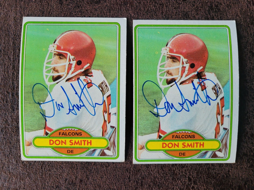 PICK 1 - 1980 Topps Football Don Smith #152 - Atlanta Falcons - AUTOGRAPHED! | eBay