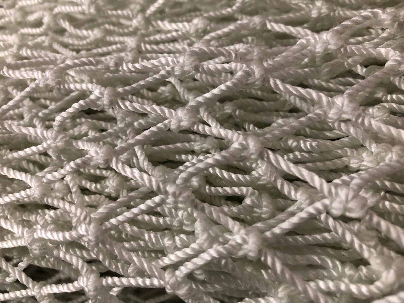Twisted White Nylon Soft Eye Netting 210/60 For Fishing Pots And Creels ...