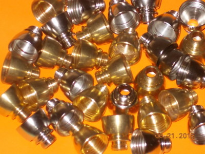 Tobacco Pipe parts & accessories - (1) Standard Metal Bowl - Brass - 5/ ...