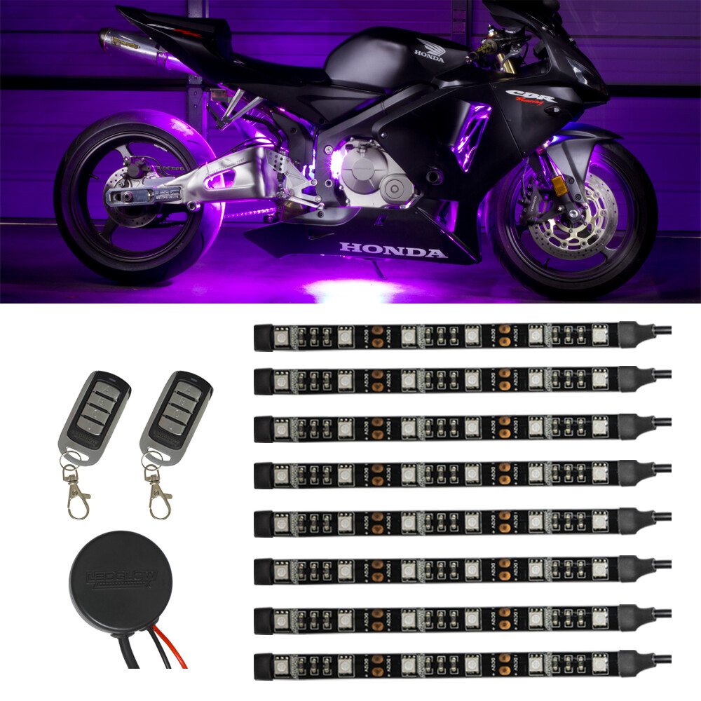 Led Motorcycle Glow Kit Motorcycle LED Under Glow Light Kit LSK1001