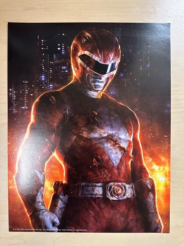 POWER RANGERS PROMO SIGN .. 8X10" .. 2015 .. | eBay
