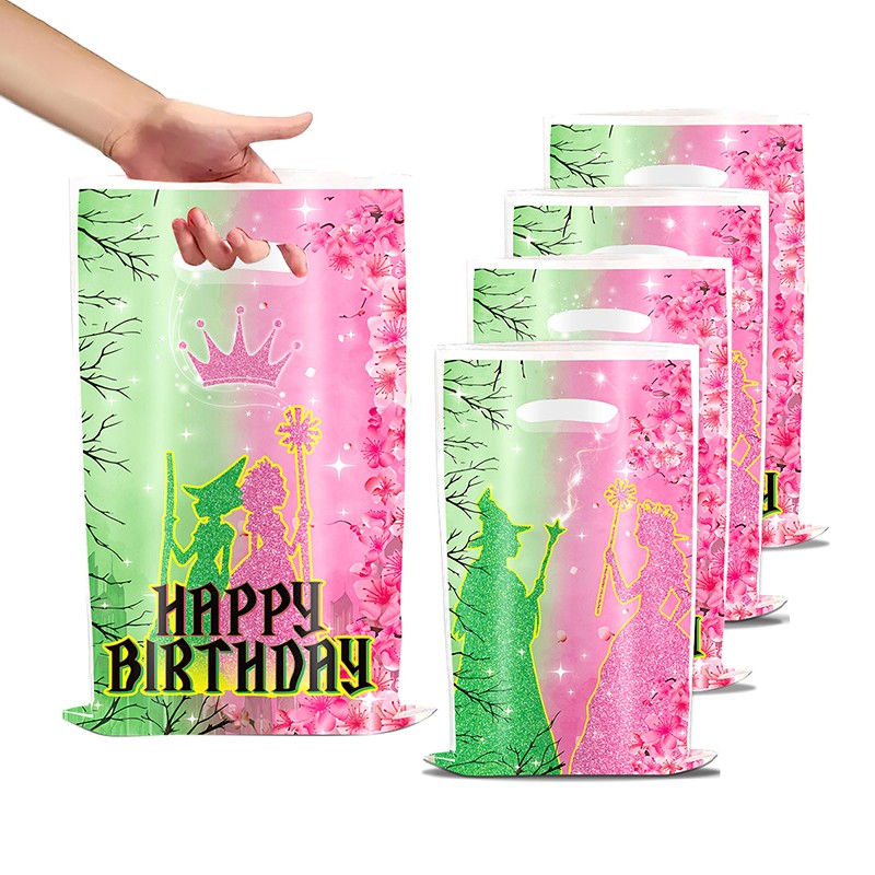 Magic Witch Gift Bag Birthday Decorations Wicked Goodie Bag Candy Gift ...