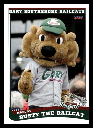 Rusty The Railcat 2023 Choice Gary SouthShore RailCats #30 SouthShore ...
