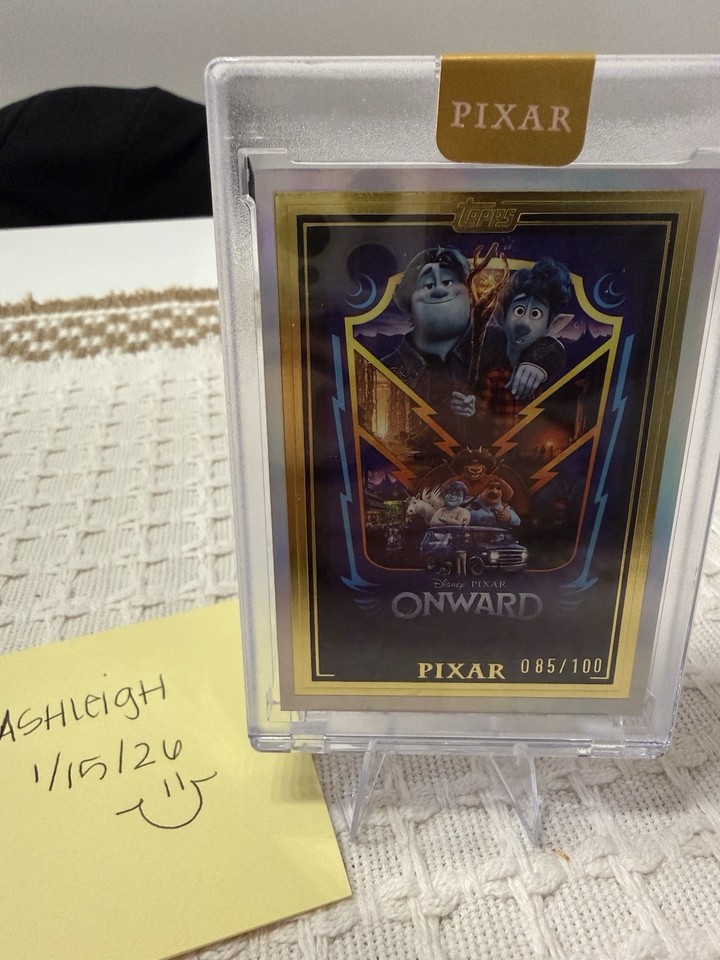 2026 Topps Pixar Gold Wall Art Onward Card 85/100 | eBay
