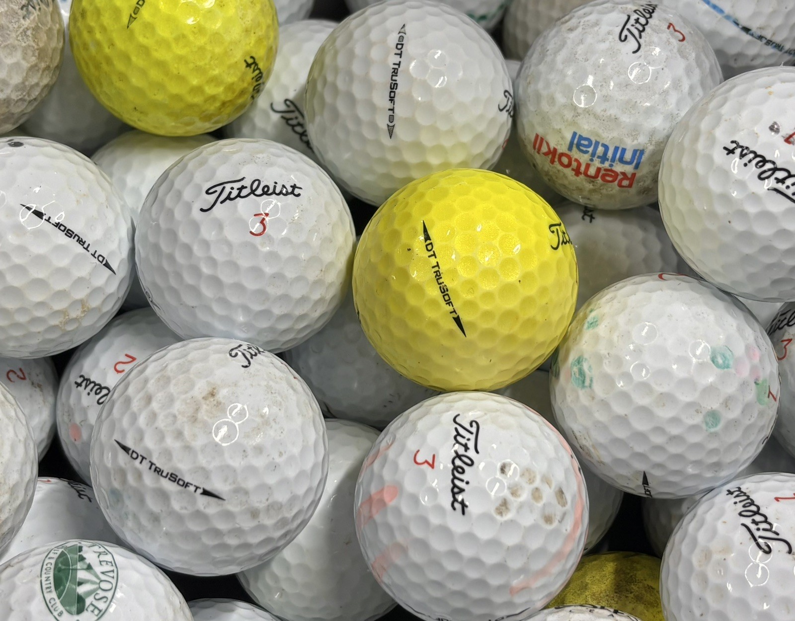 24 x Titleist DT Trusoft Golf Balls - Grade B Mix | eBay UK