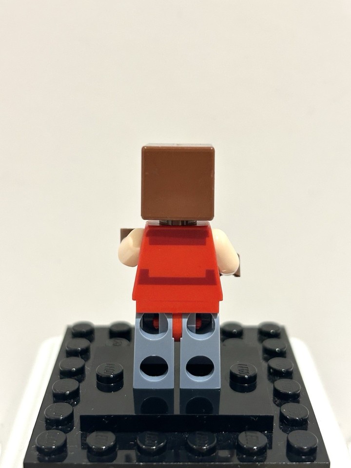 Genuine LEGO Minecraft Minifigure – Hal (Red Shirt Skin) | eBay