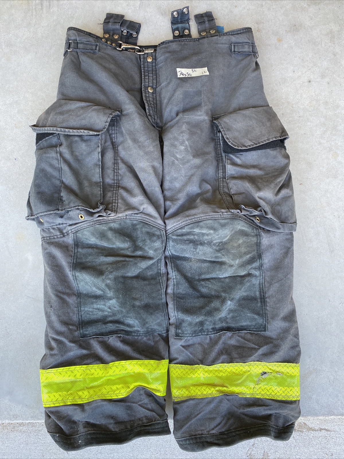 Firefighter Janesville Lion Apparel Turnout Bunker Pants 38 X 30 2012 ...