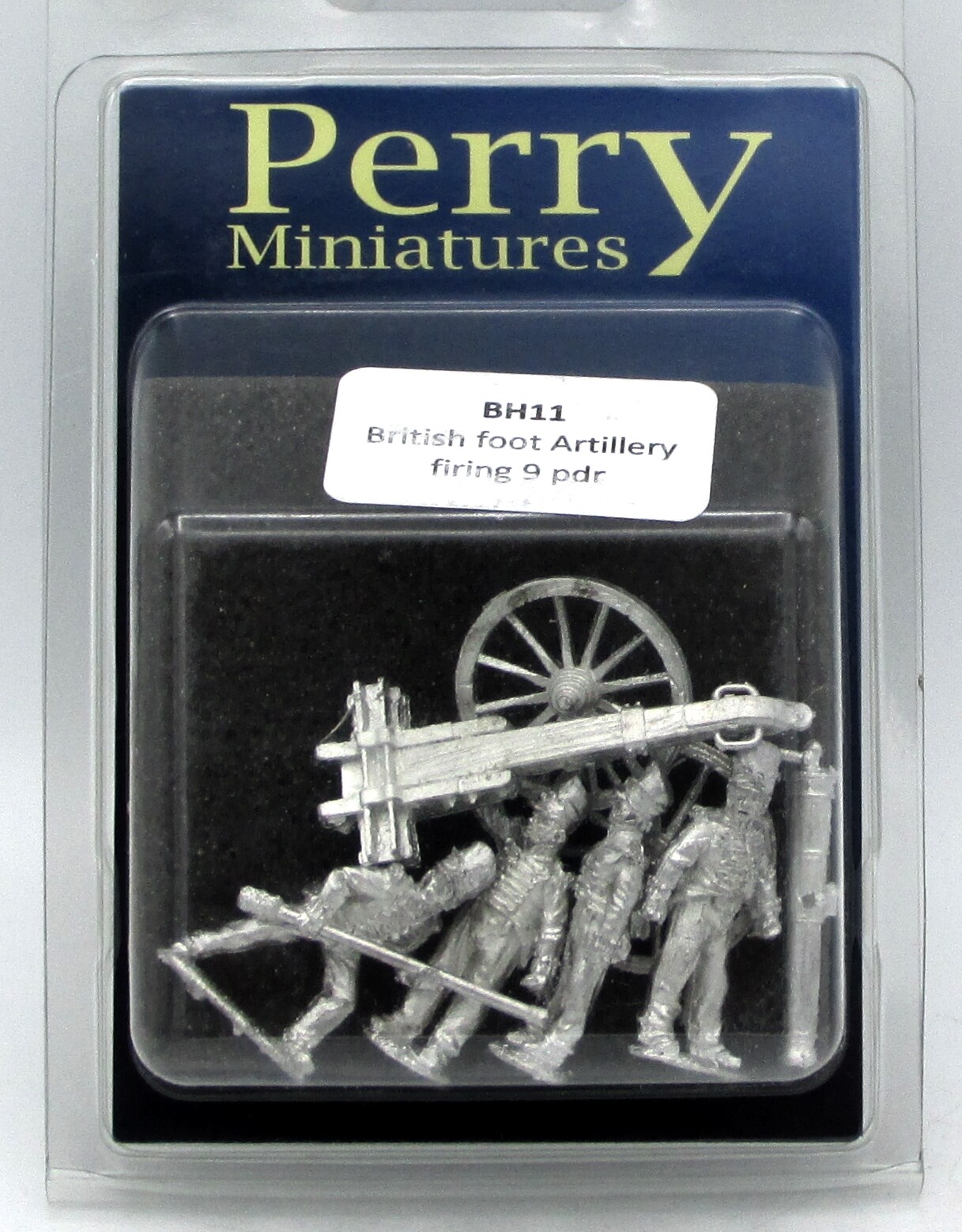 Perry BH11 British Foot Artillery Firing 9 Pdr (Napoleonic Wars) Cannon ...