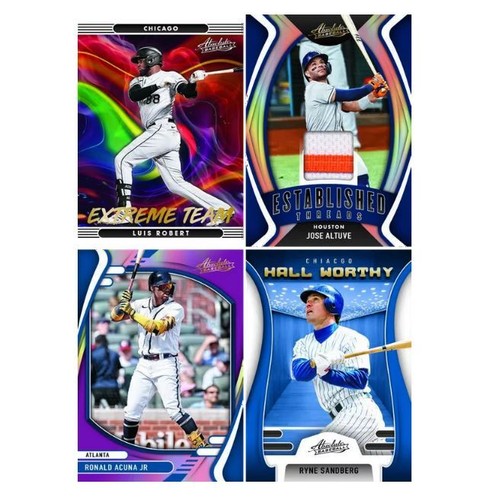 2022 Panini Absolute Baseball Card Inserts Parallels Variation You Pick ...