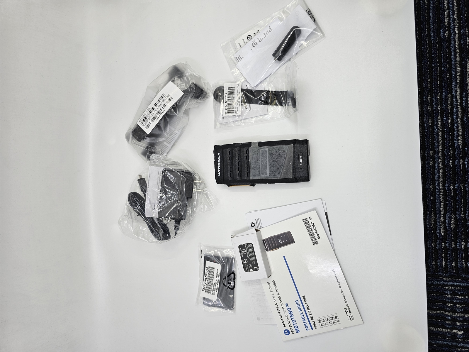 Motorola SL3500e Two-Way Portable Radio - UHF (403-470MHz) - Bluetooth ...