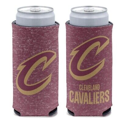 CLEVELAND CAVALIERS 2 SIDED 12 0Z SELTZER SLIM CAN COOZIE COOLER HOLDER ...