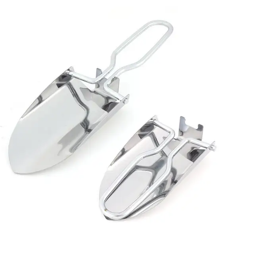 Mini Folding Shovel Camping Shovels Digging Tool Stainless Steel ...