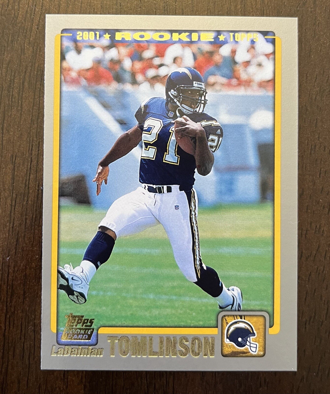 2001 Topps LaDainian Tomlinson Rookie Card RC #350 San Diego Chargers ...