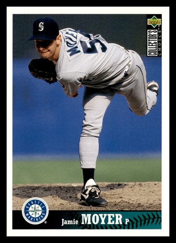 1997 Collector's Choice #479 Jamie Moyer Seattle Mariners Baseball Card ...