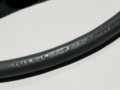 Carol 03710 10/3C+IG Bus Drop Individual Grounds Power Cable Cord Gray ...