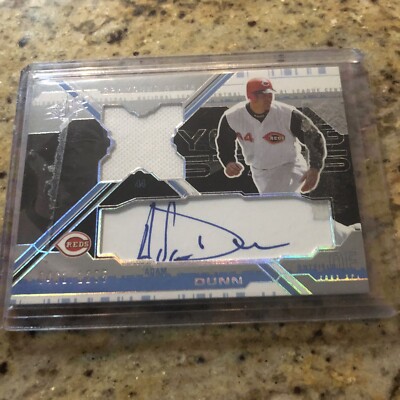 2002 SPX YOUNG STARS ADAM DUNN AUTO AUTOGRAPH 461/1295 | eBay