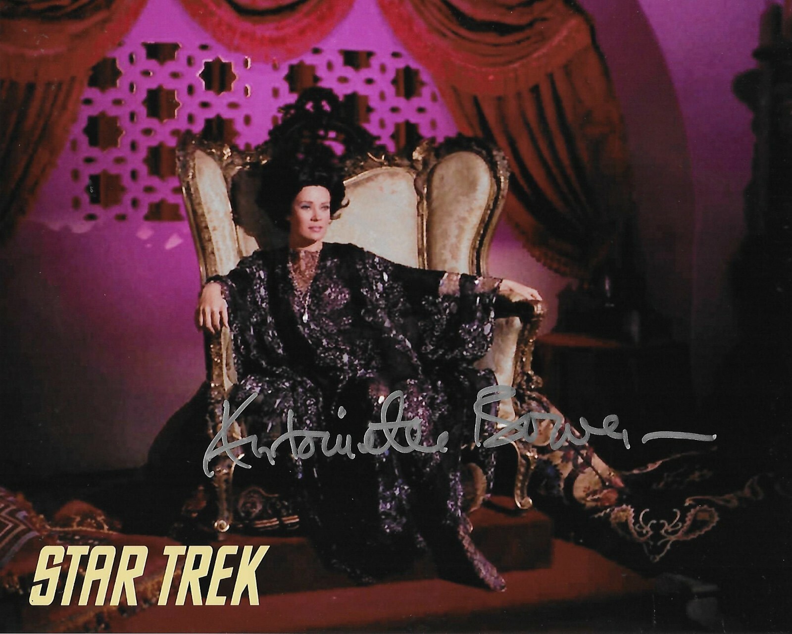 Antoinette Bower Star Trek Original Autographed 8x10 #9 | eBay
