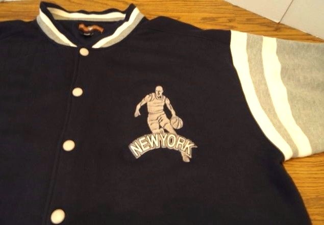 Veezo Wear New York Basketball Jacket Mens XL | eBay