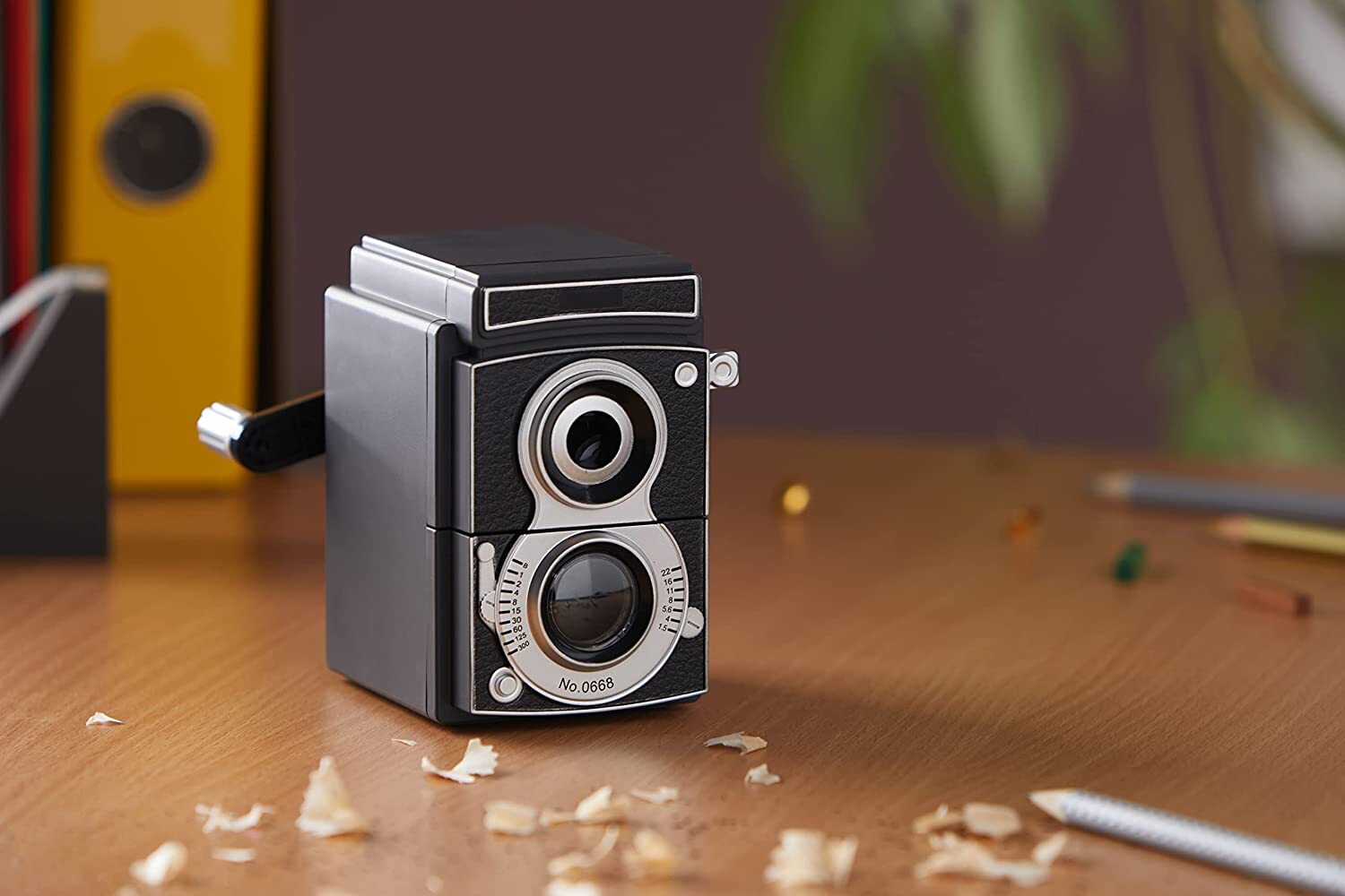 KIKKERLAND SC12 Camera Pencil Sharpener, Black | eBay