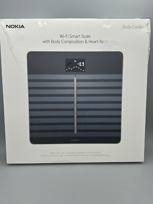 Nokia WITHINGS Body Cardio Wi-Fi Smart Scale 3700546704451 | eBay