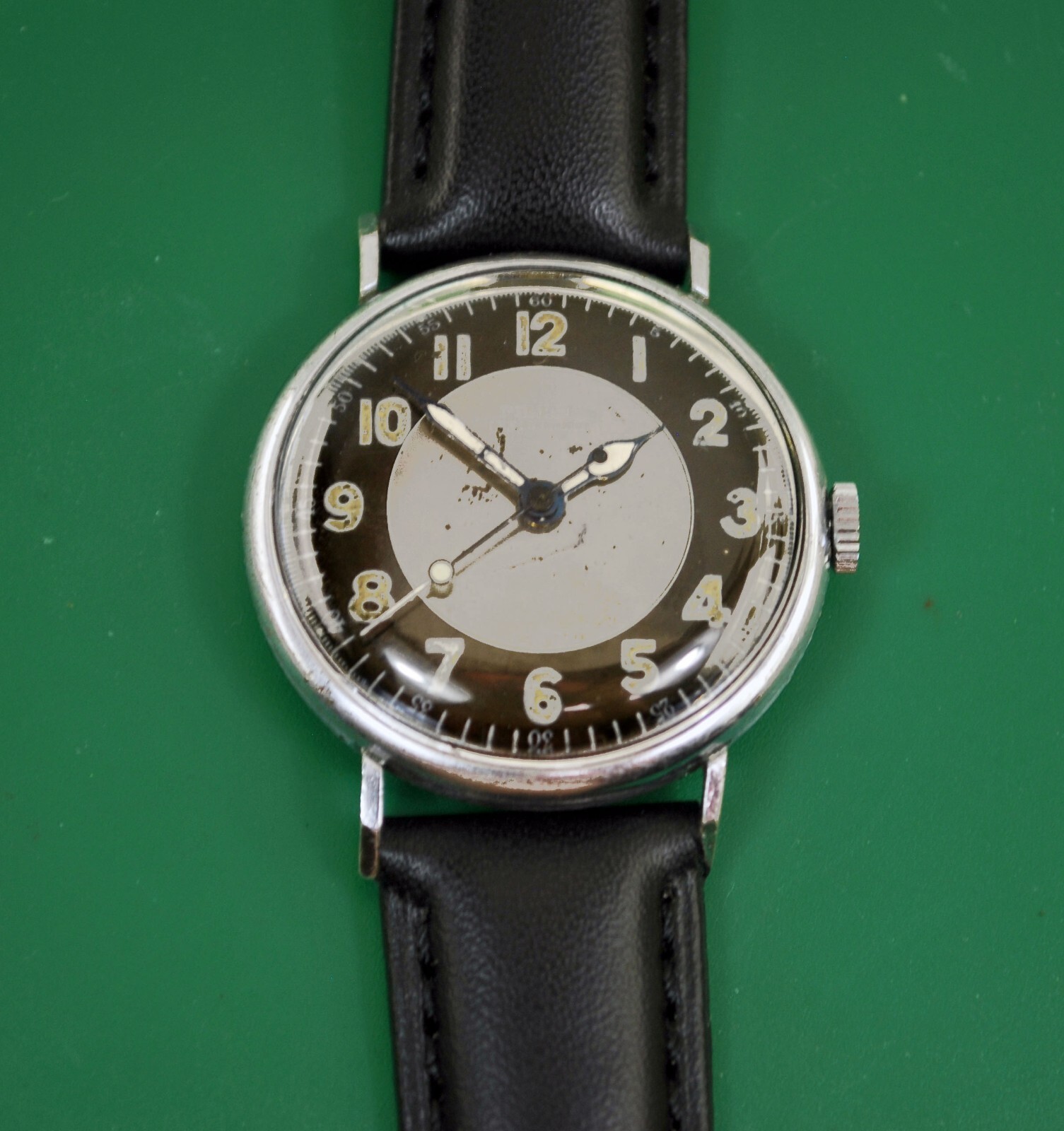 PIERCE Vintage 1940's WWII Military Pilots Watch Supe… - Gem