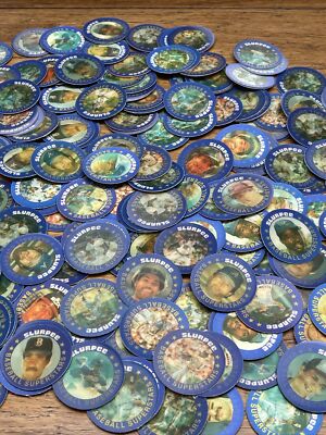 Assorted Lot 150 Lenticular POGs 1986 7-11 Slurpee Baseball Card Triple ...