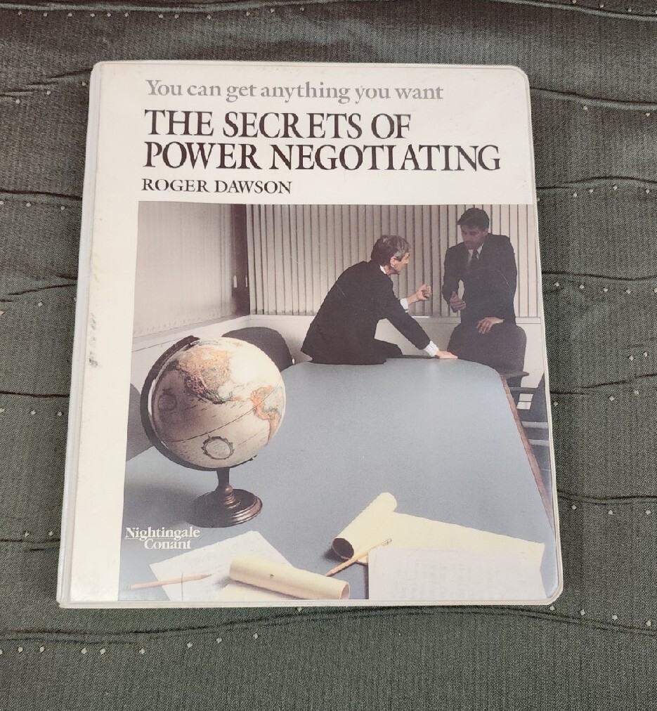 The Secrets Of Power Negotiating 6-Cassette Set | eBay