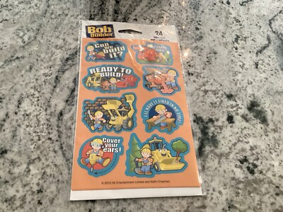 2010 Bob the Builder 24 Stickers NOS PBS | eBay