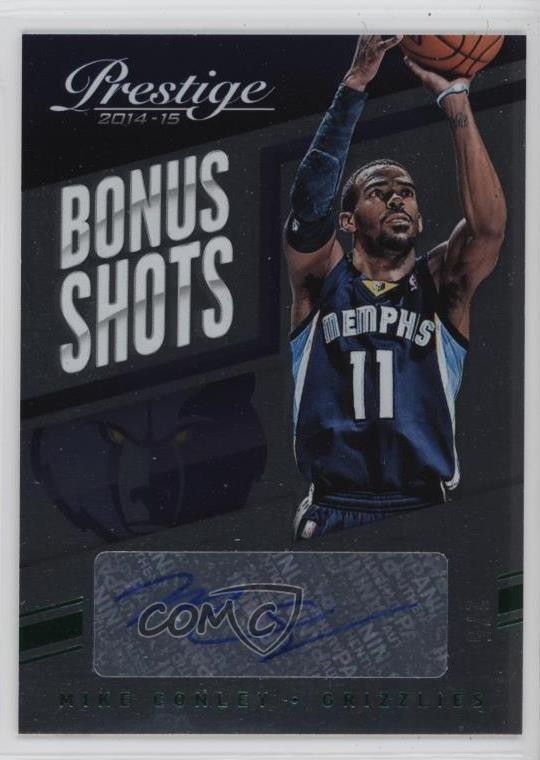 2014-15 Panini Prestige - Bonus Shots Autographs Mike Conley #74 Green ...