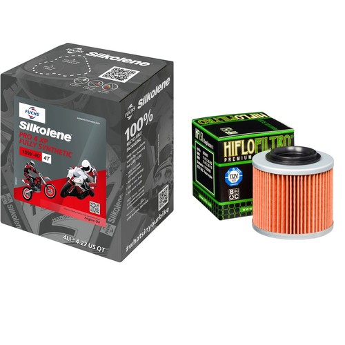 G650 GS Oil and Filter Kit Silkolene Pro 4 10w40 4L BMW G 650 2015 ...