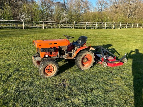 Kubota Compact Tractor With 1 Year Old Topper | eBay UK