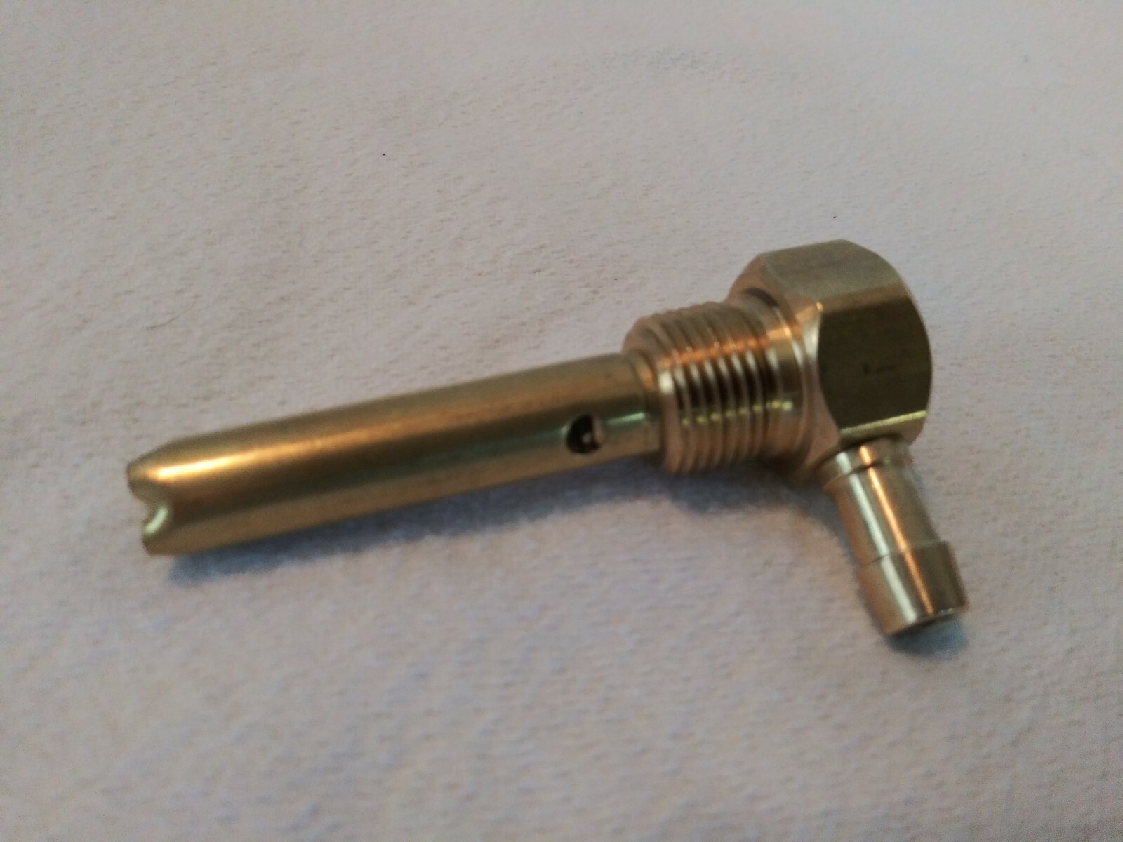 TEMCO 3/8" NPTF Brass Fuel Safety Vent ROLLOVER VALVE 5/16" ID Hose for ...