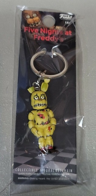 Five Nights at Freddy's Springtrap Keychain Figure Funko 88439 for sale ...