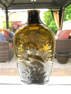 GI-80 Lafayette / De Witt Clinton Pint Historical Flask with Open ...