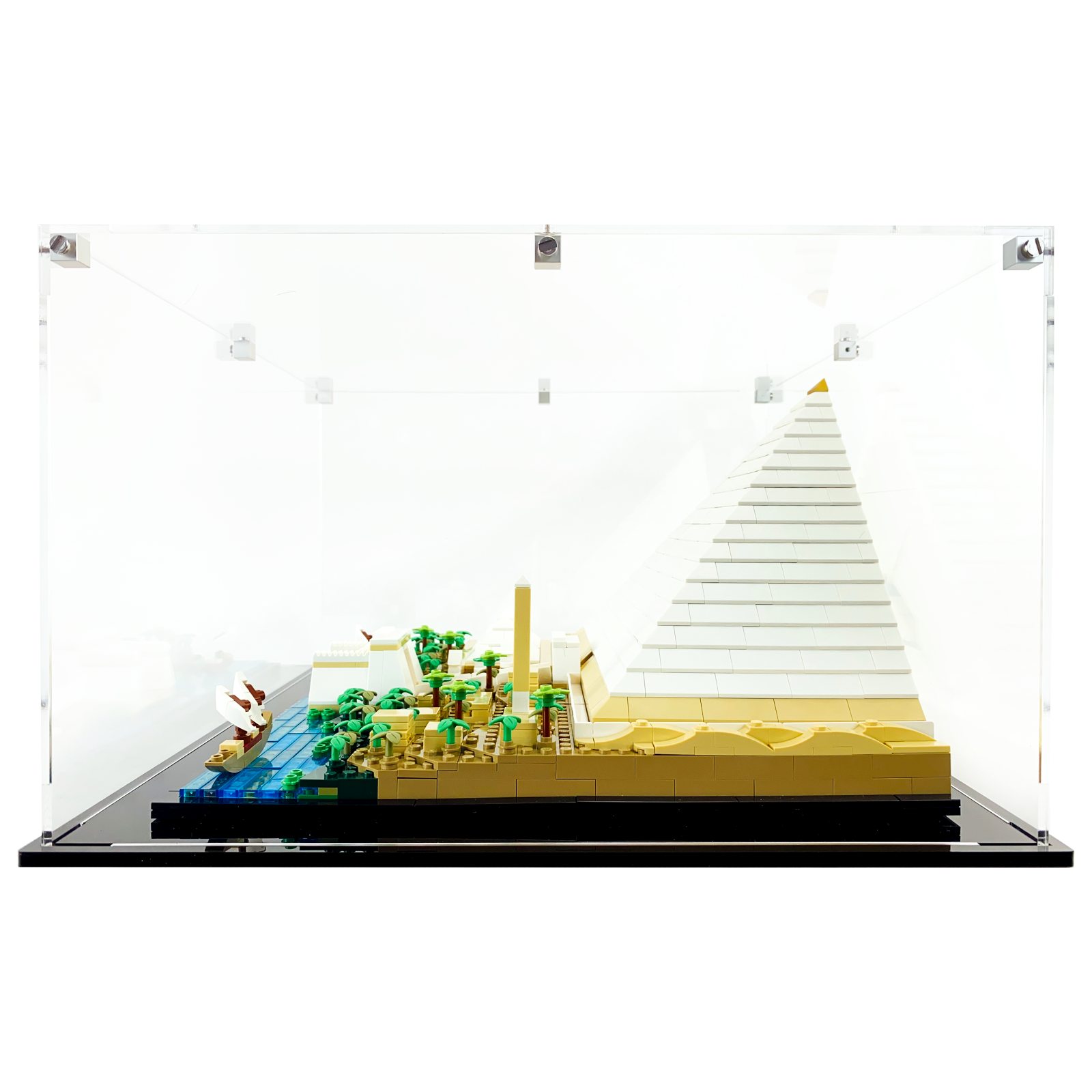 Display case for LEGO® 21058 Architecture Great Pyramid of Giza 16x14 ...