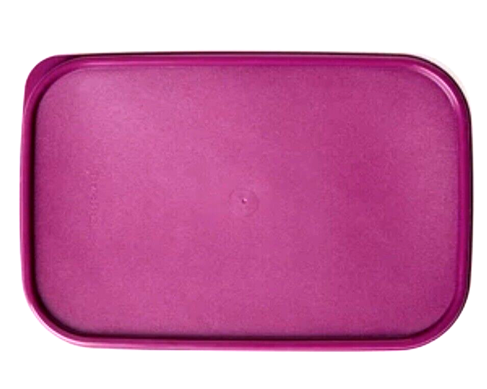 Tupperware Modular Mate Large Rectangle Replacement Lid Rhubarb Purple ...