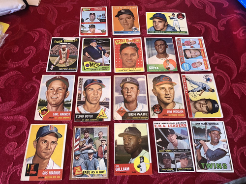 Vintage Topps Baseball Cards 18 MLB NICE Trading Card Singles | eBay